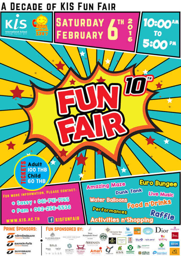Join the KIS Fun Fair 2016! - Scandasia