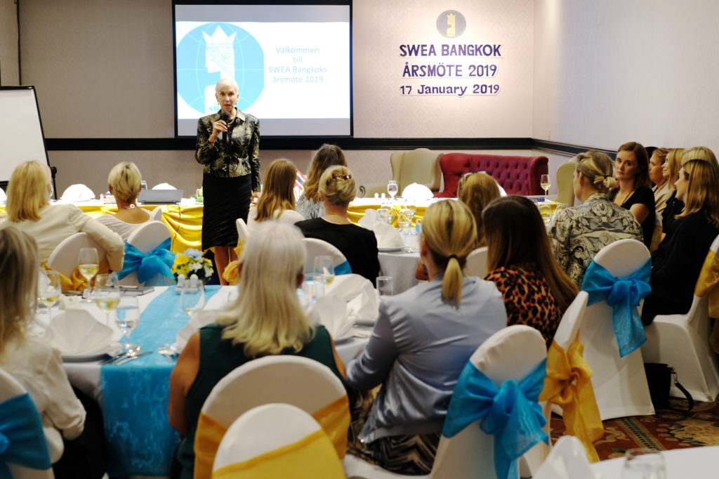 "The Mother of Life Coaching" visited SWEA Bangkok - Scandasia