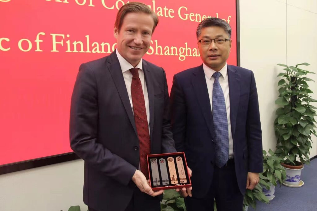 Consul General Hellman discussed North Bund project with Hongkou mayor ...
