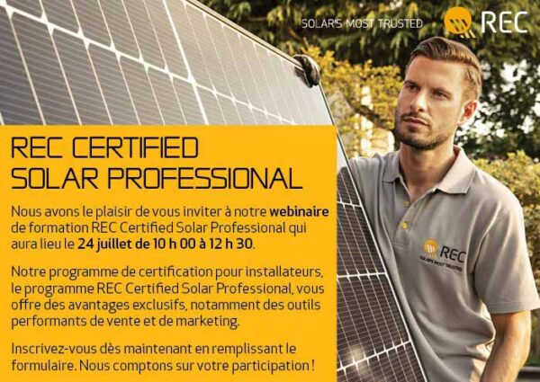 REC releases the new Alpha Pure Black solar panel - Scandasia