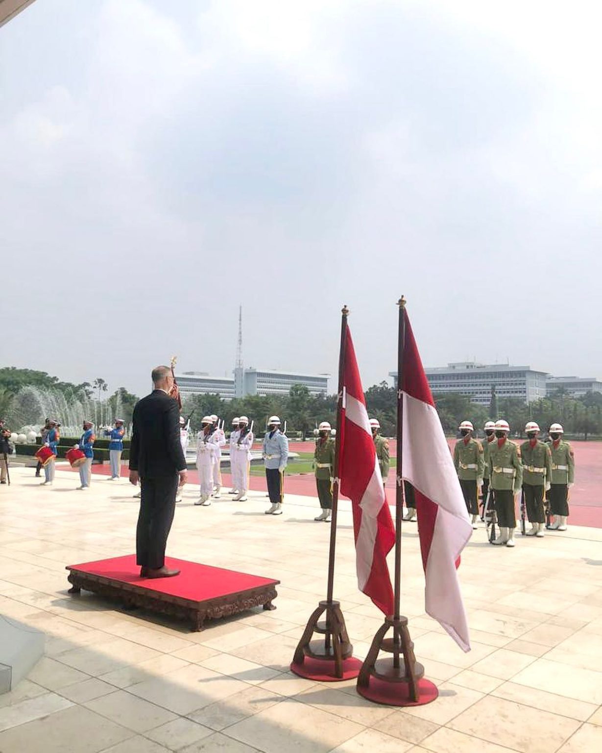 Denmark and Indonesia discussed the importance of international defense ...
