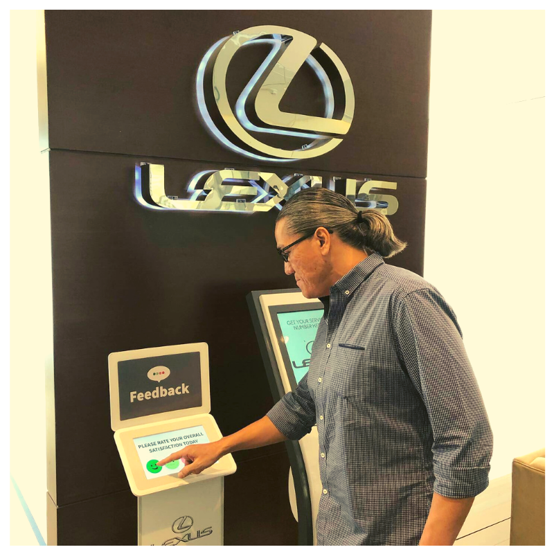 Lexus puts HappyOrNot terminals in its showroom in the Philippines ...