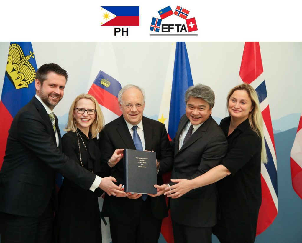 Philippines bilateral Free Trade Agreement with Iceland, Norway - Scandasia