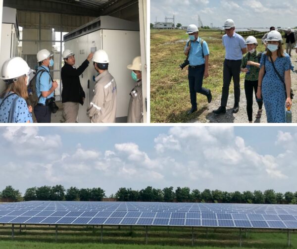 Swedish Embassy team visit Thai solar power project site - Scandasia