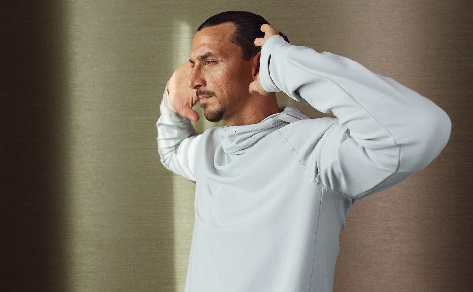 Swedish football player Zlatan Ibrahimovic as H&M Global Brand Mover ...