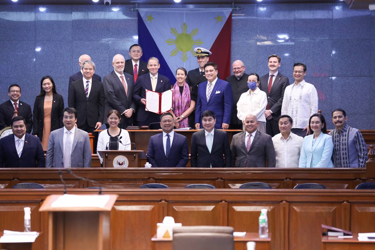 Norway-Philippines cooperation recognized by Filipino Senate - Scandasia