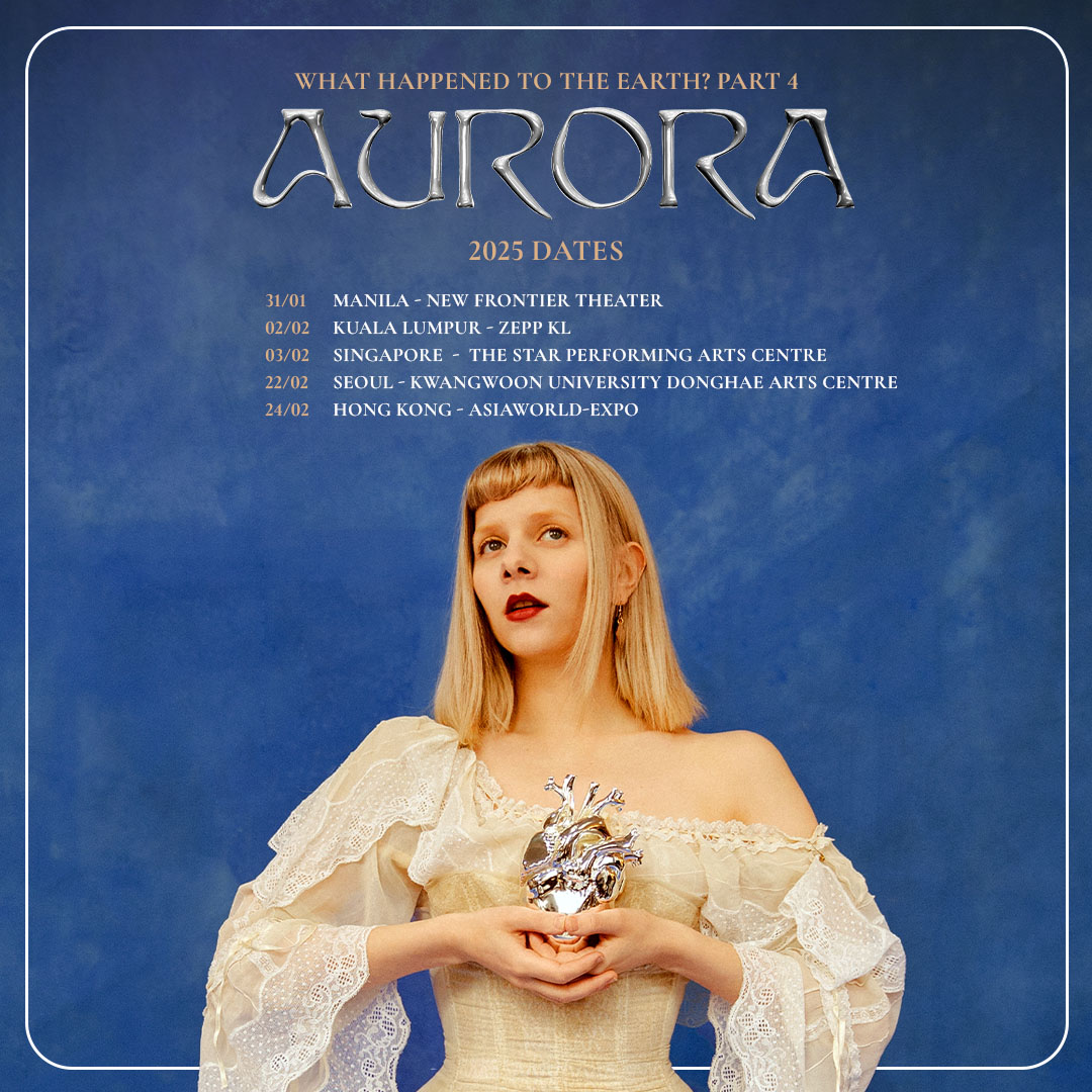 Norwegian singer Aurora brings tour to Asia
