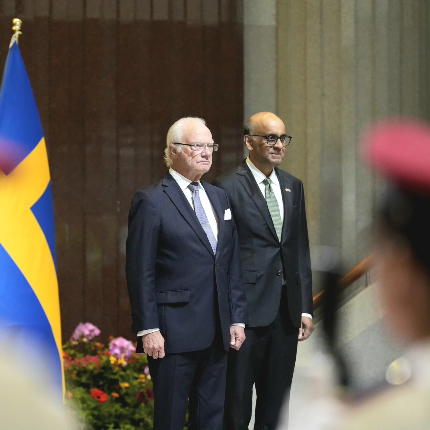 Swedish King begins state visit to Singapore