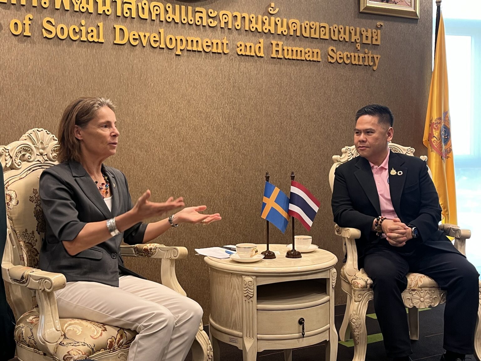 Sweden congratulates Thailand on child protection law, strengthens ...